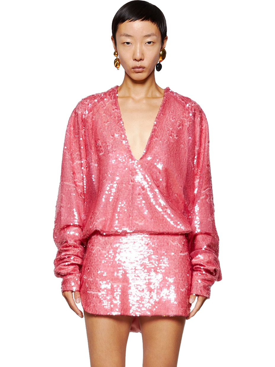 ATTICO Gael Mini Dress